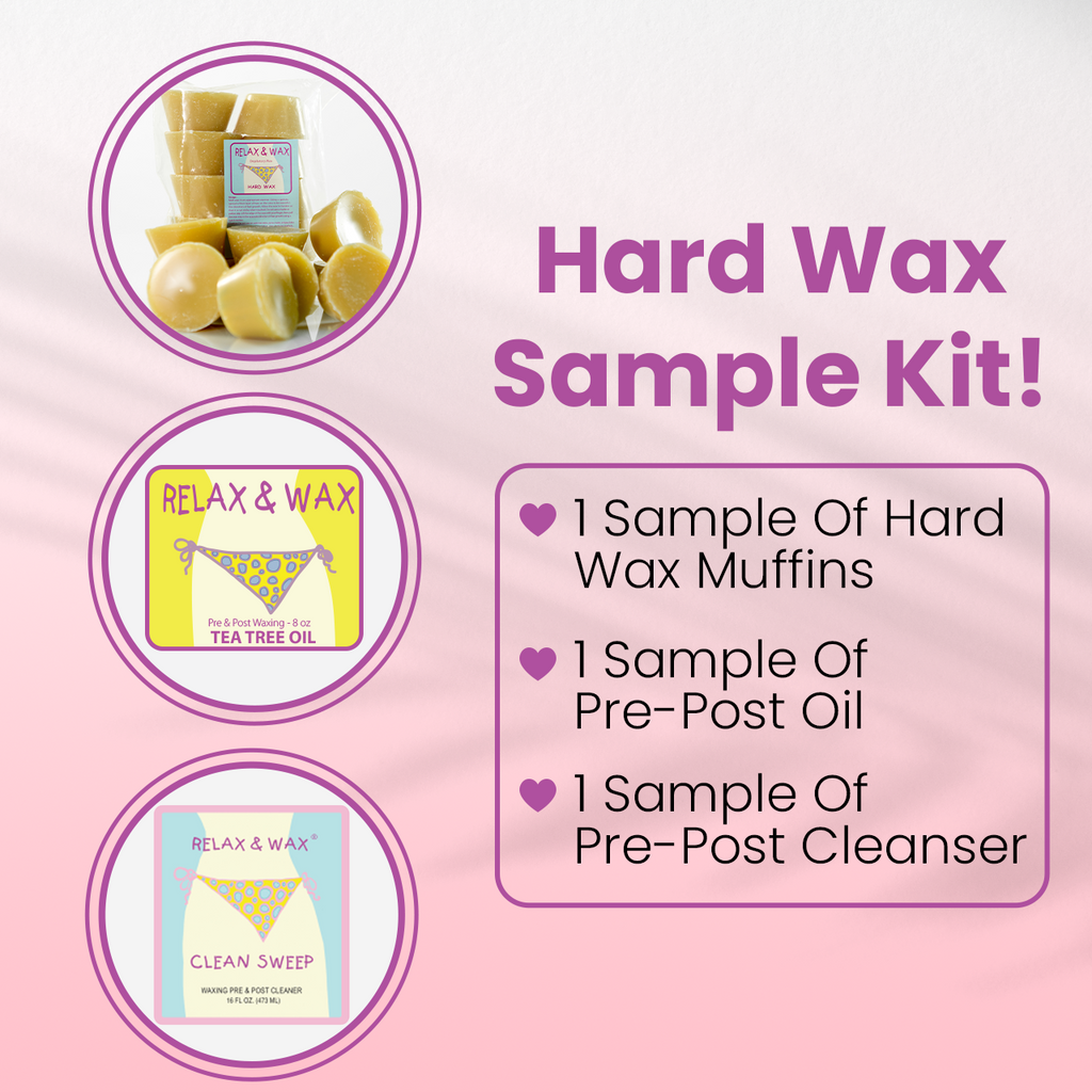 *Hard Wax Sample Kit – Relax N Wax