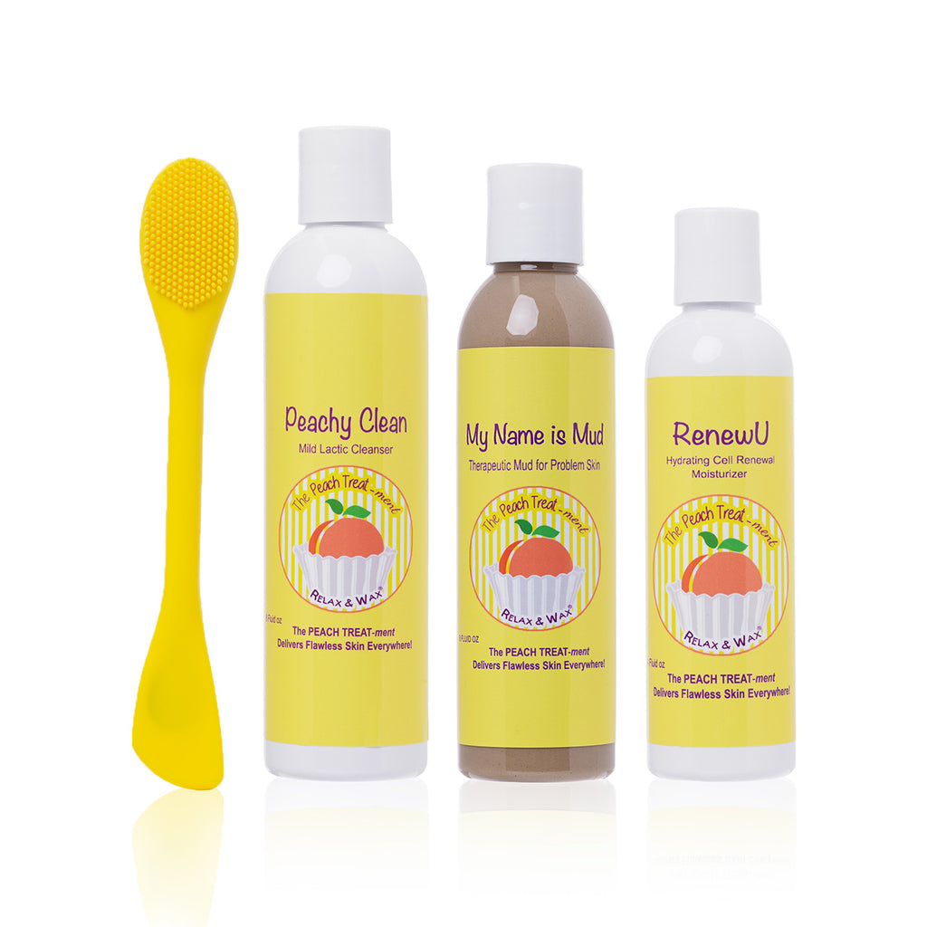 The PEACH TREAT-ment Kit- 3 step system for the Perfect Vajacial-Ingro ...